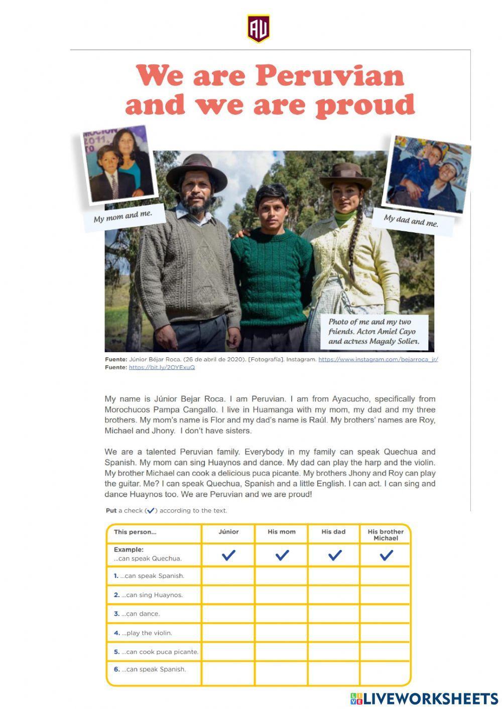 Let’s Celebrate… | Free Interactive Worksheets | 1245400