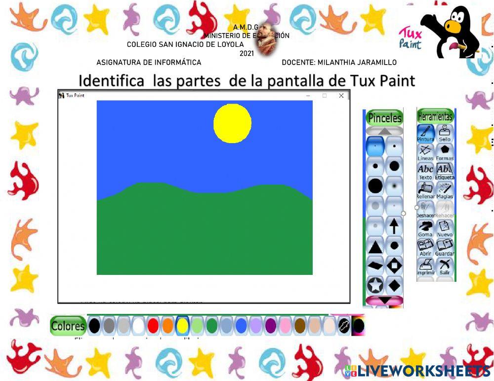 Tux Paint | Free Interactive Worksheets | 1246736