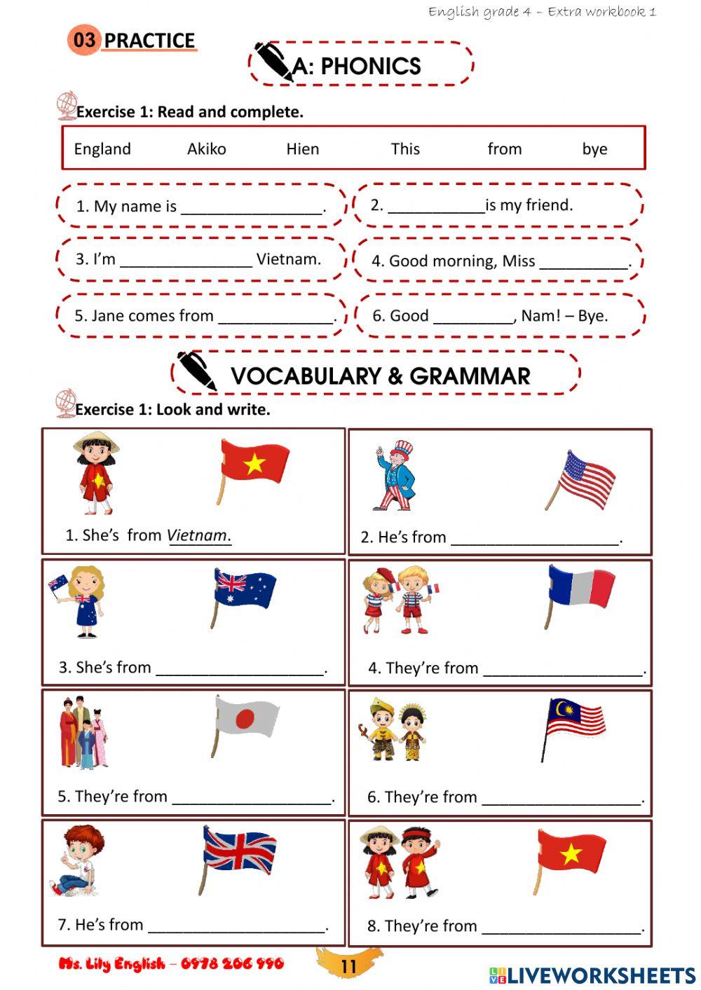 MsLily.G4- Unit 2 1336552 | lily9092 | Live Worksheets