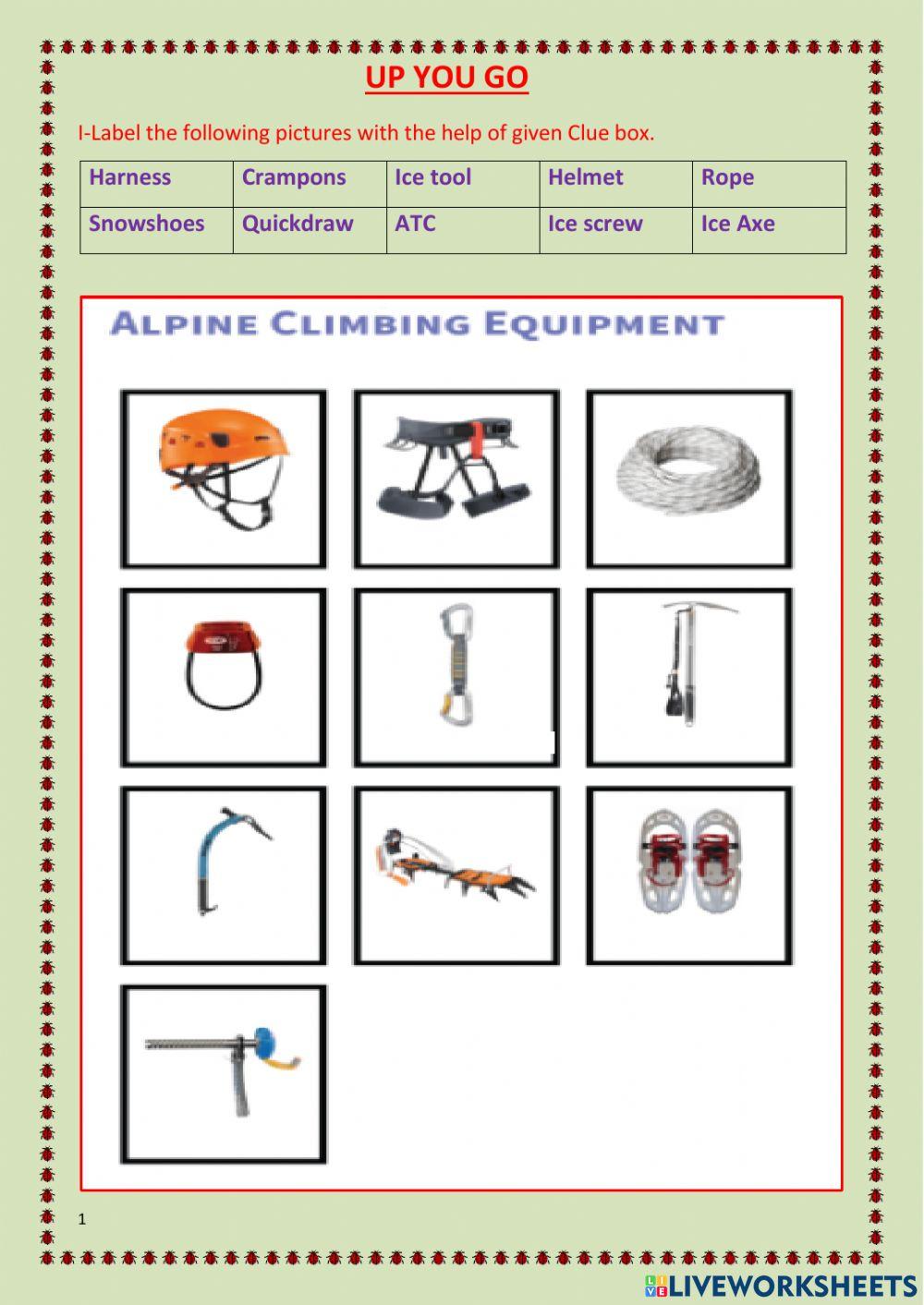 Up you go online activity | Live Worksheets