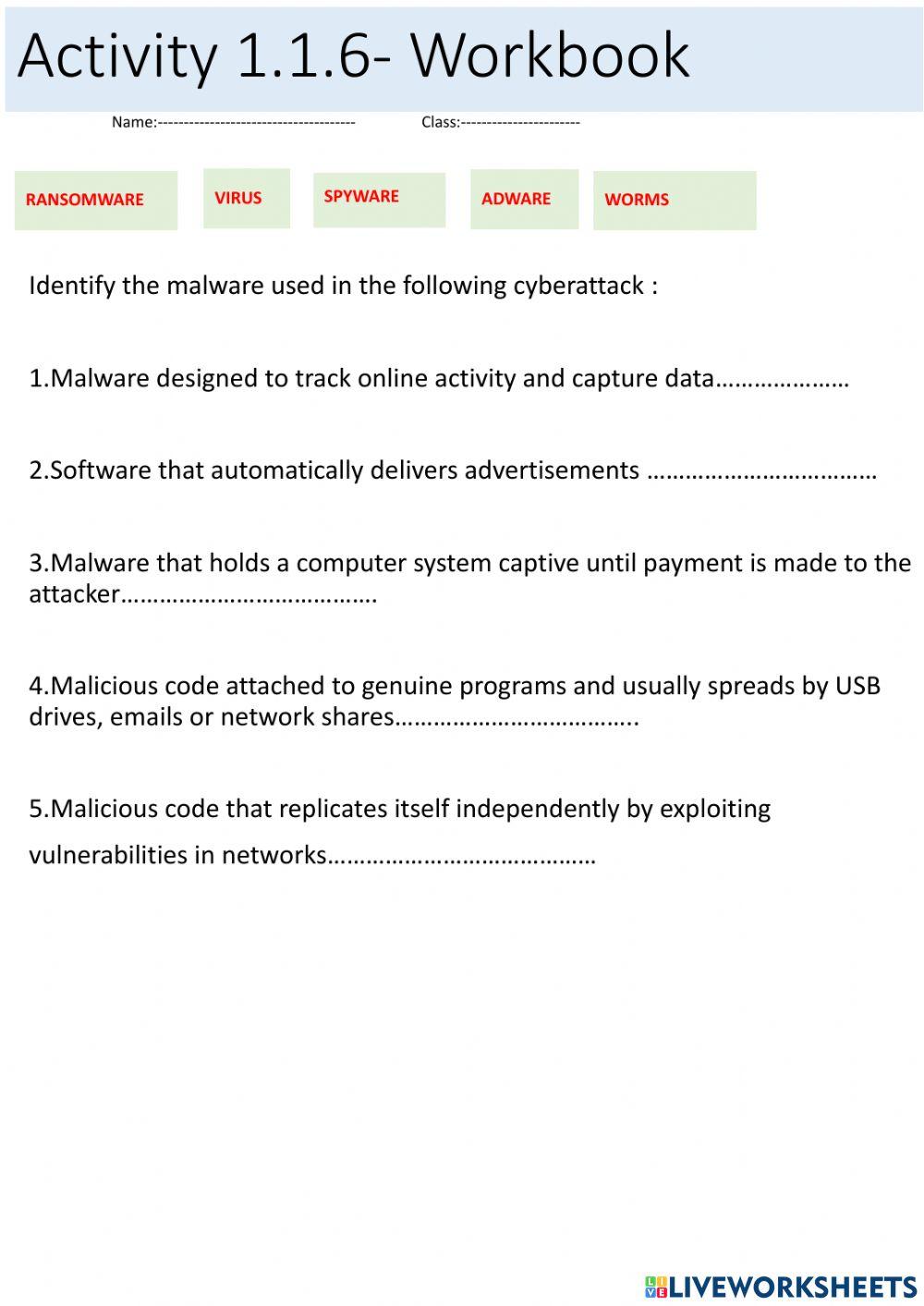 1337573 | Threat | alshamsi | LiveWorksheets
