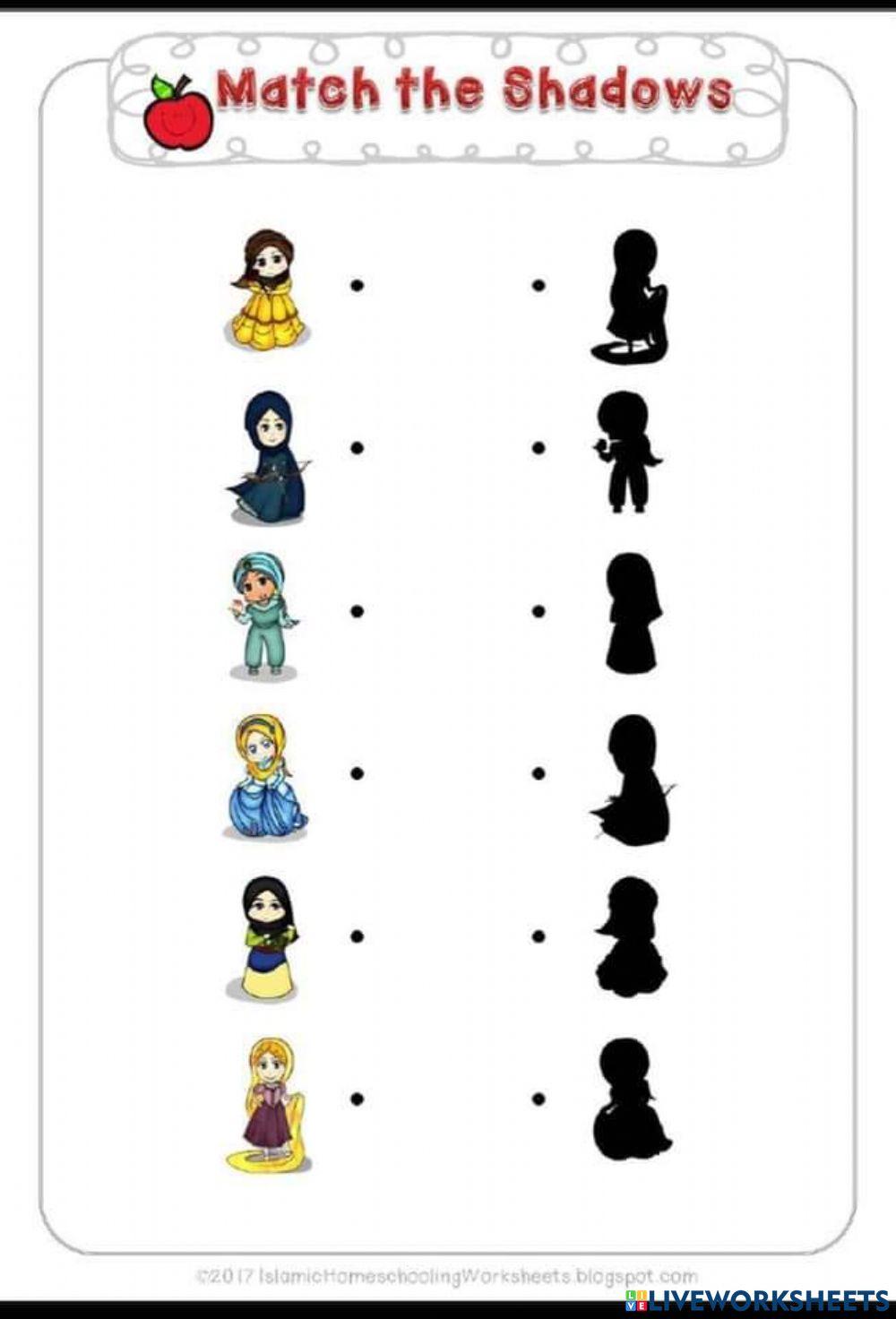 Test online exercise for tadika | Live Worksheets