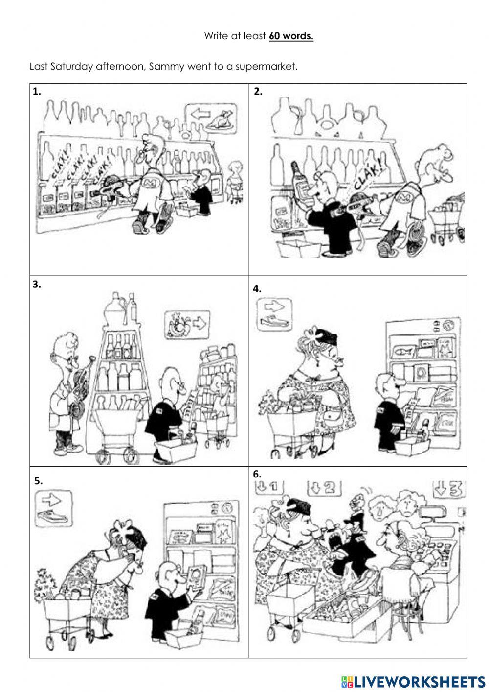 Narrative writing online exercise for | Live Worksheets