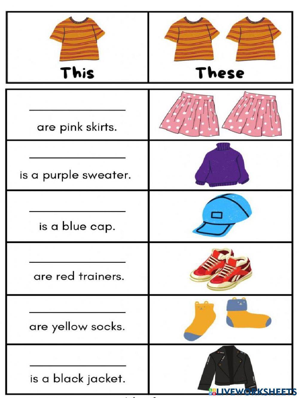 English online exercise for Year 2 | Live Worksheets