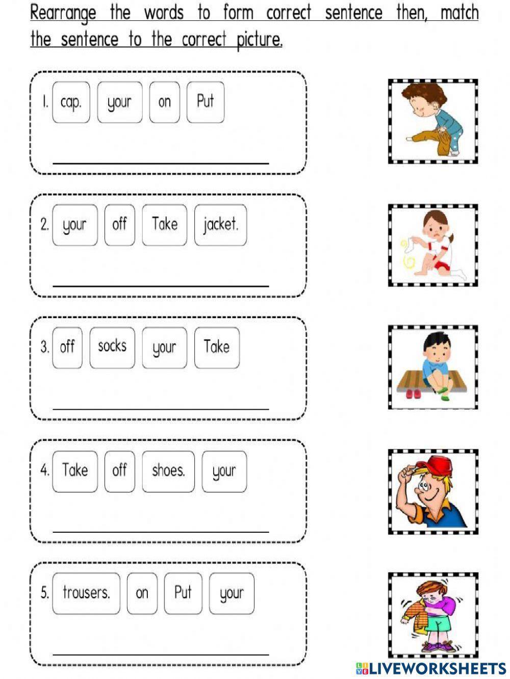 English online exercise for Year 2 | Live Worksheets