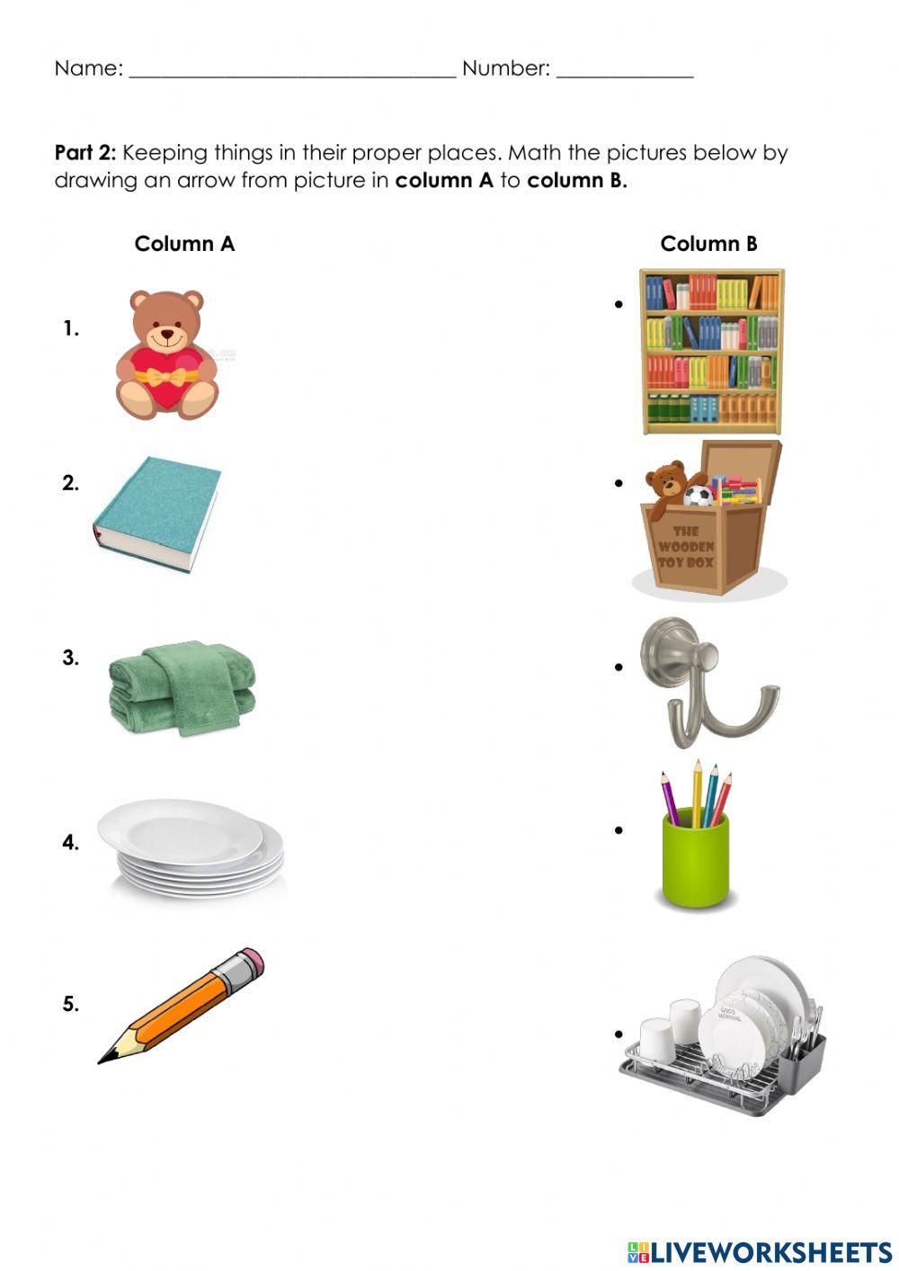 H.E worksheet worksheet | Live Worksheets