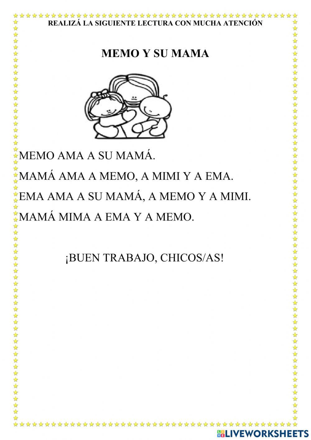 Lectura De Silaba Ma Me Mi Mo Mu Worksheet Live Works - vrogue.co