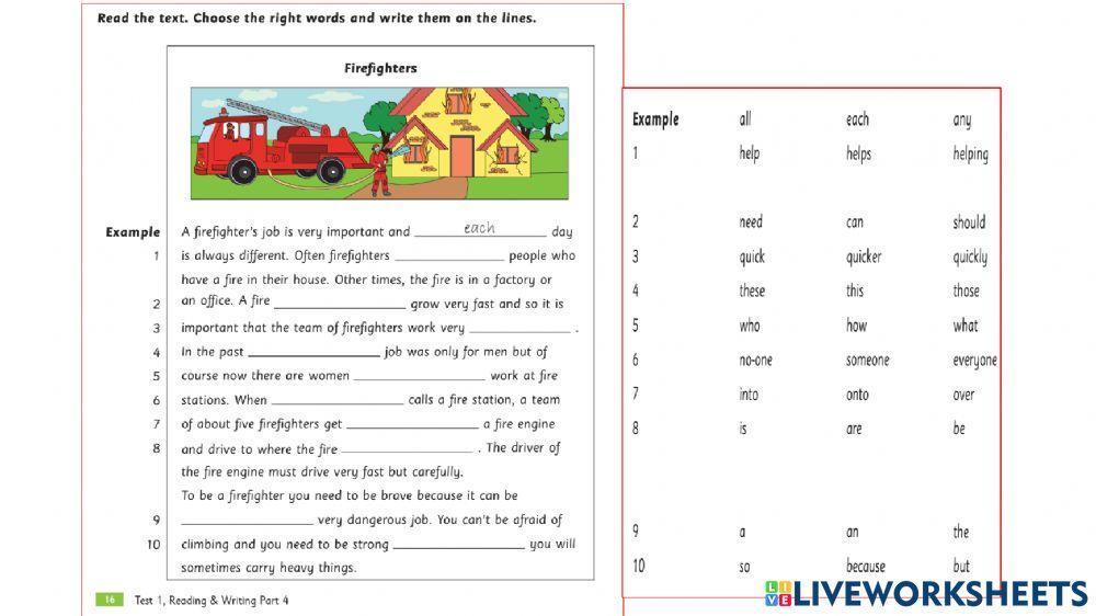 Flyers reading Test 3824537 | Thaole123456 | Live