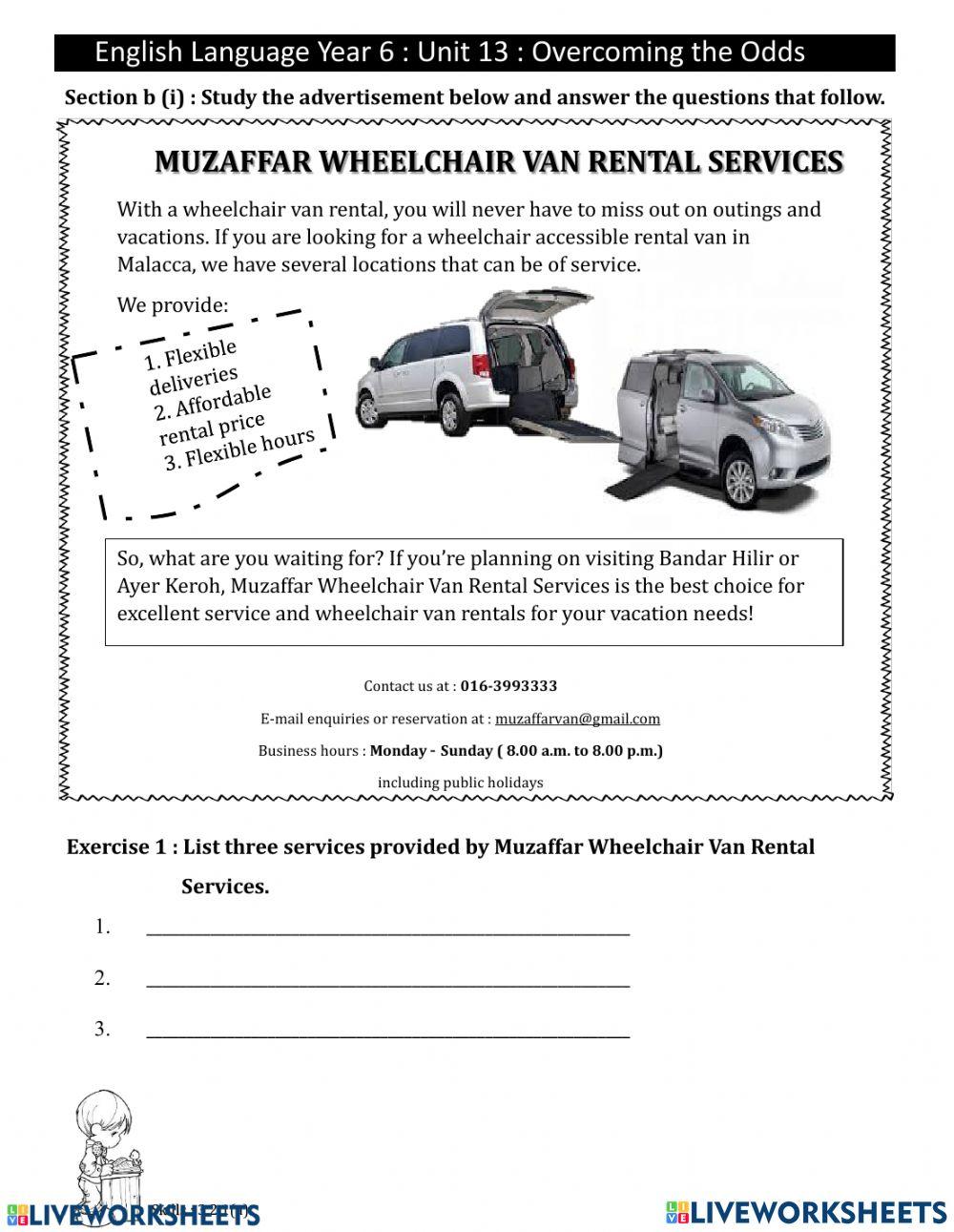 Overcoming the Odds activity | Live Worksheets