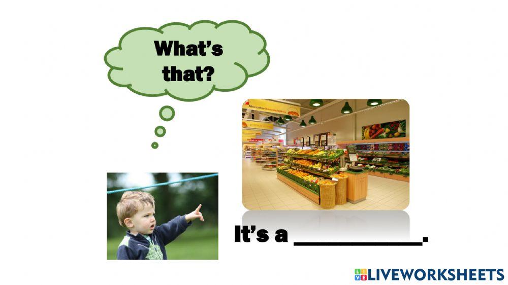 What' that? worksheet | Live Worksheets