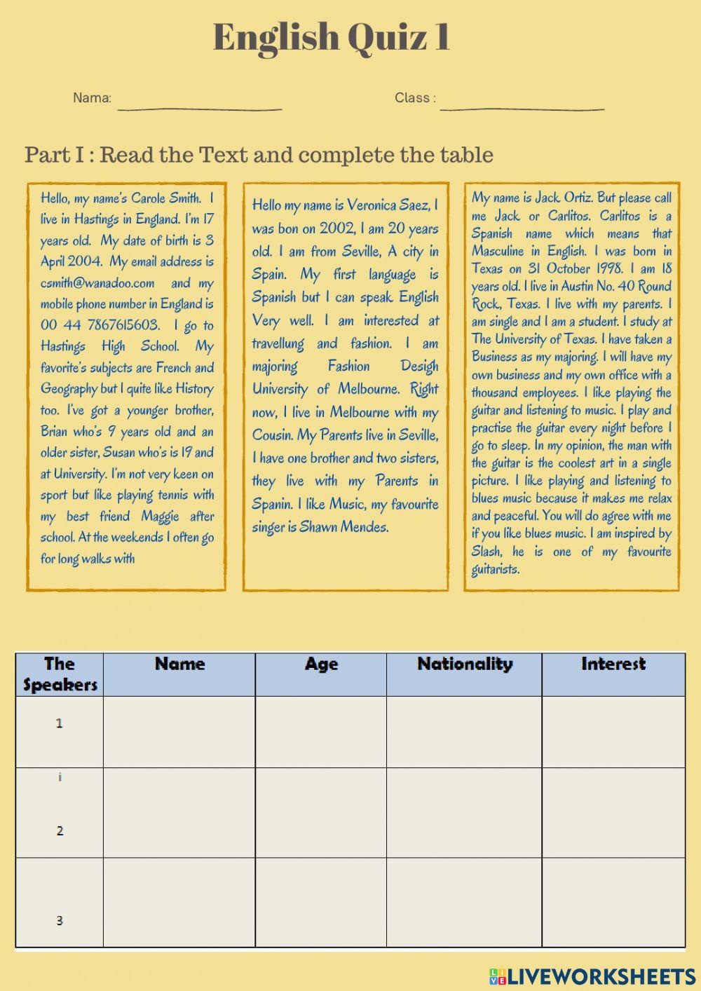 Expression congratulation worksheet | Live Worksheets