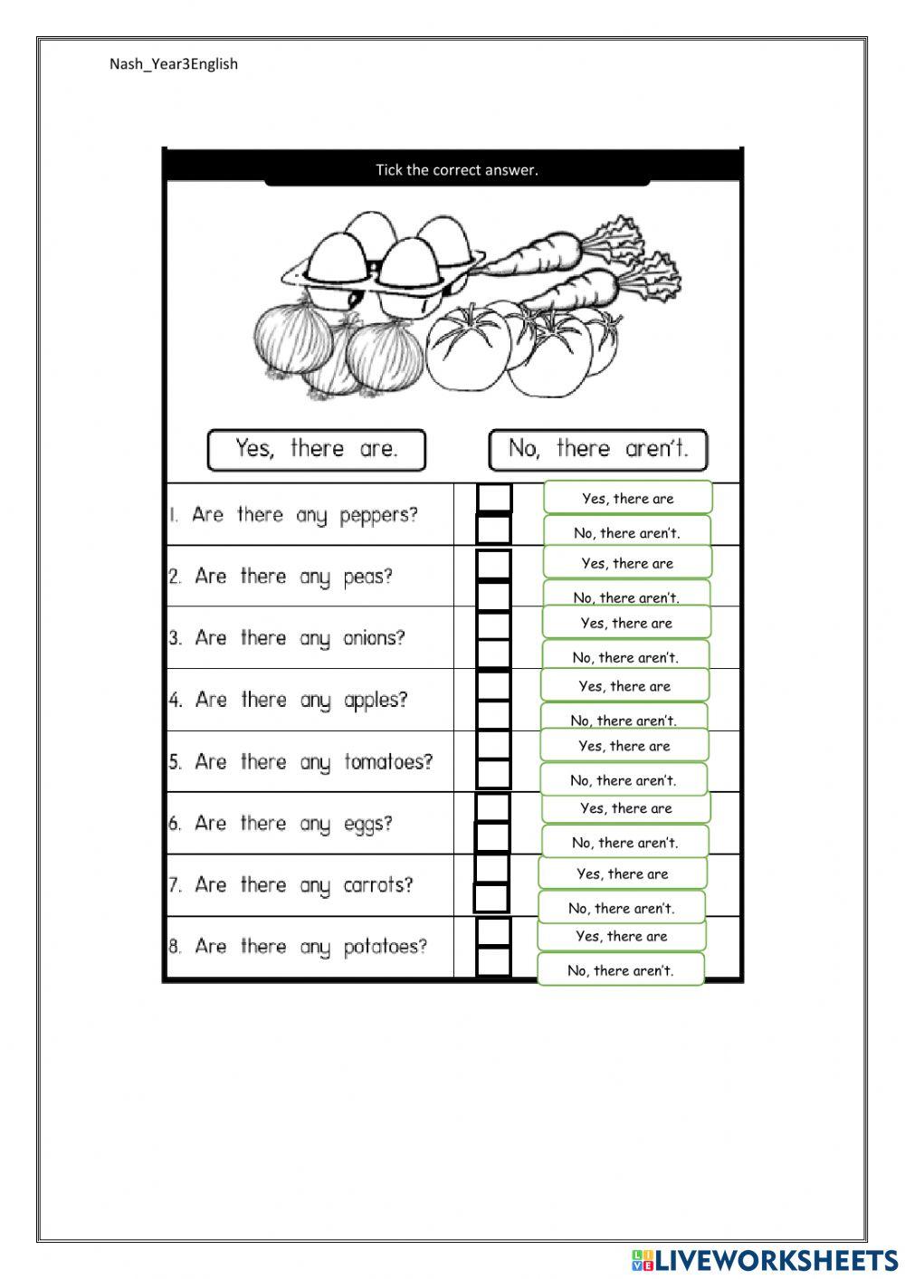 Food, Please interactive activity | Live Worksheets