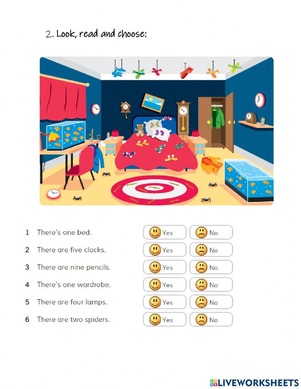 English test- 2nd grade worksheet | Live Worksheets