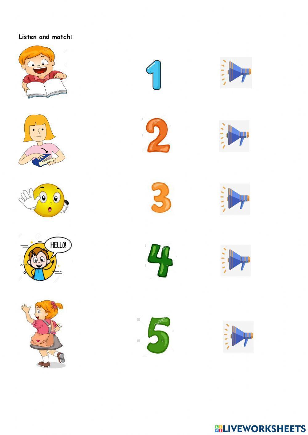 Hello and goodbye online activity | Live Worksheets