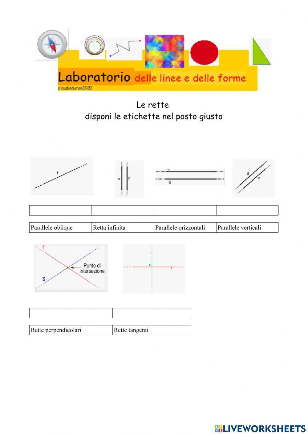 le rette worksheet | Live Worksheets