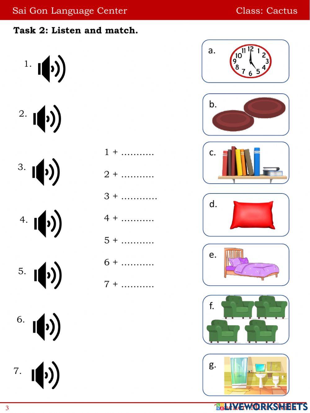 1379115 | Tidy up | Willa10 | LiveWorksheets