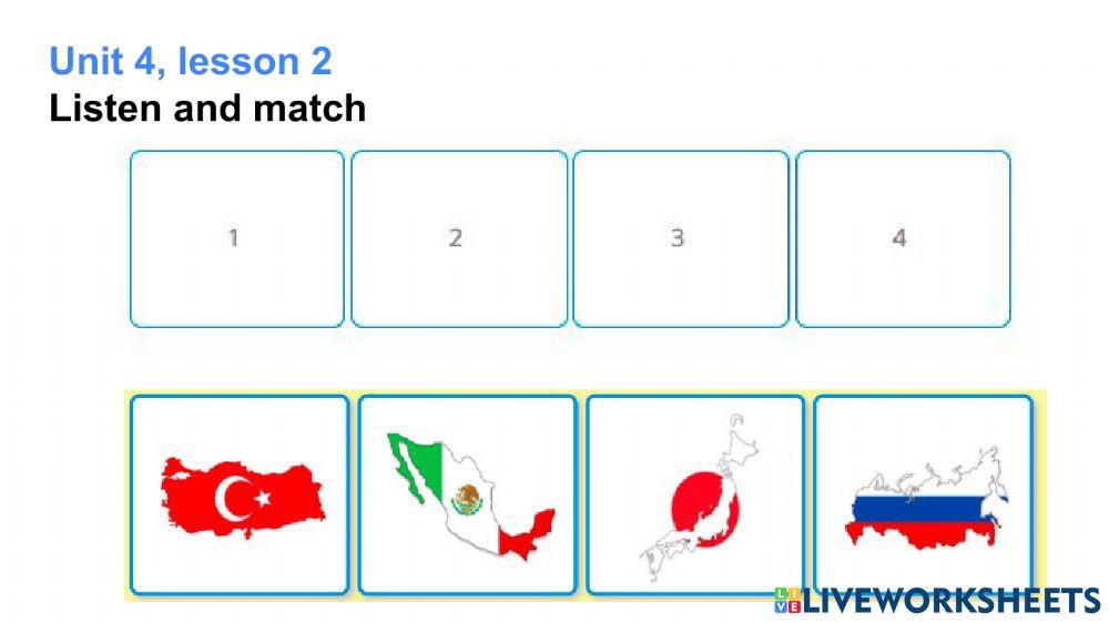 Countries | Andrea Sitamul | Live Worksheets