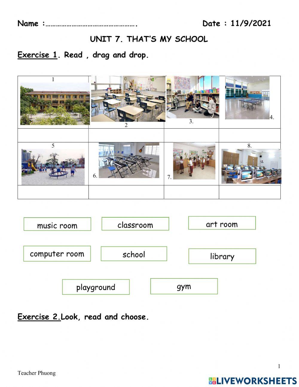School online exercise for Grade 3 | Live Worksheets