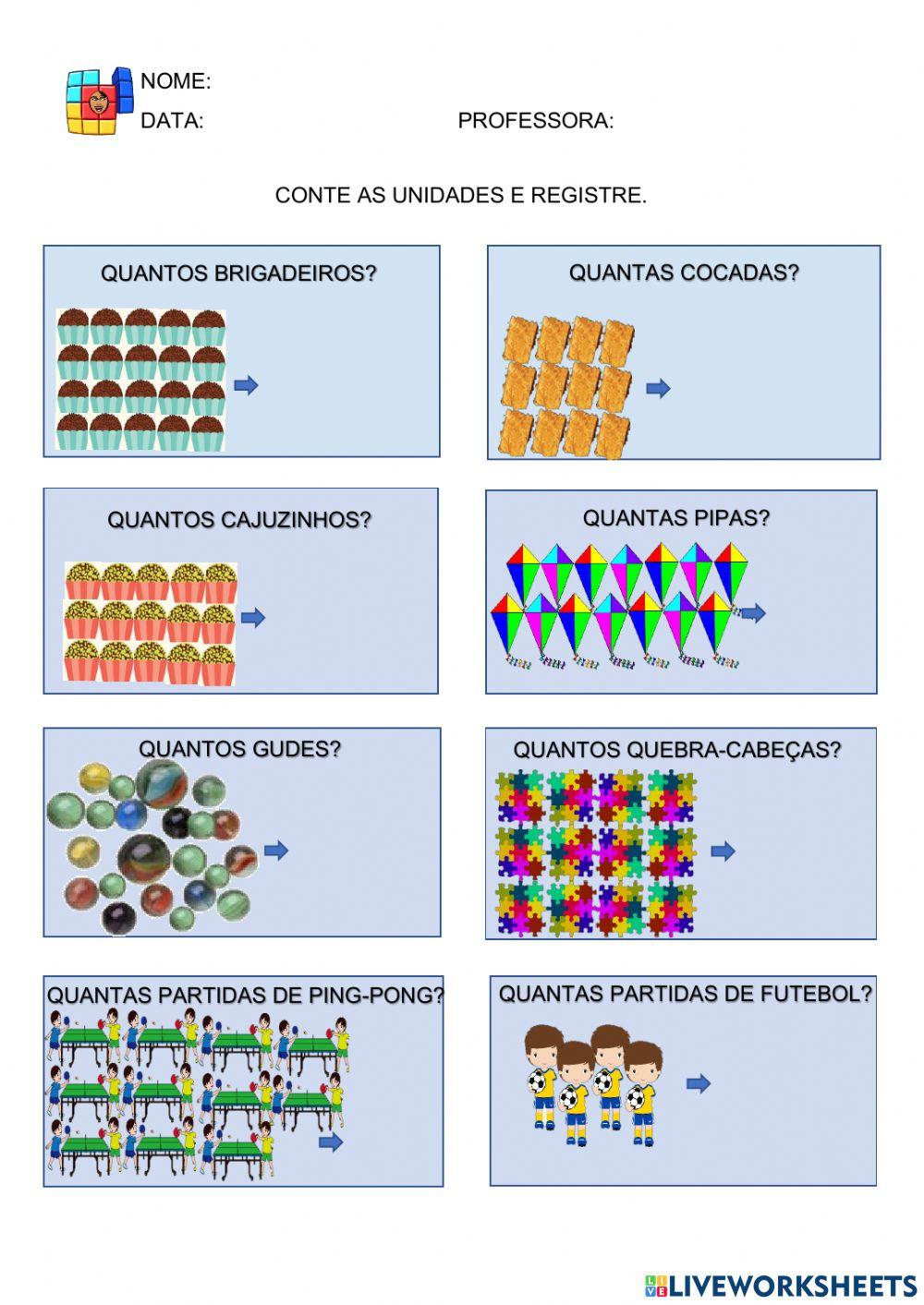 JUNTANDO QUANTI… | Free Interactive Worksheets | 1382353