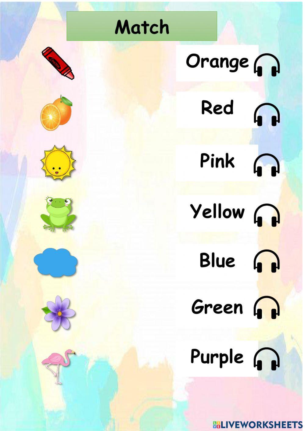 1383014 | Colors | AlaaAlsalmi | LiveWorksheets