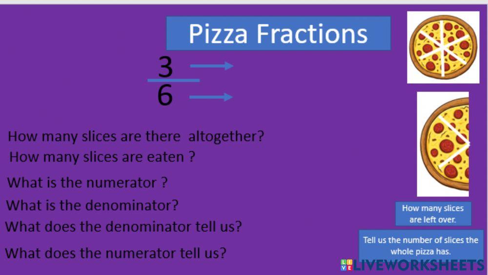 Fractions online exercise for 3 | Live Worksheets