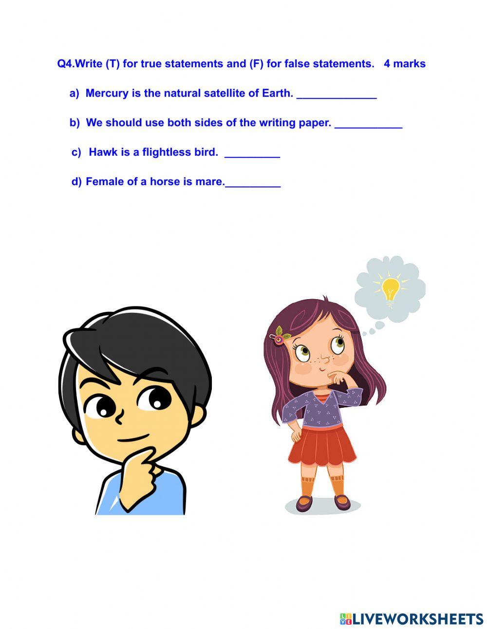 Gk worksheet 1384991 | ArtiNagpaul | Live Worksheets