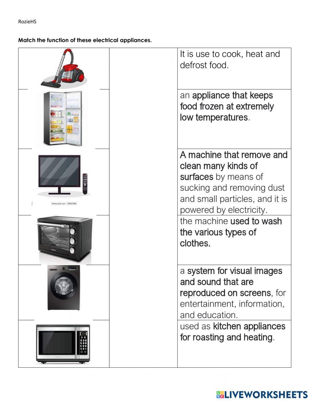 3896815 | Electric appliances and their functions