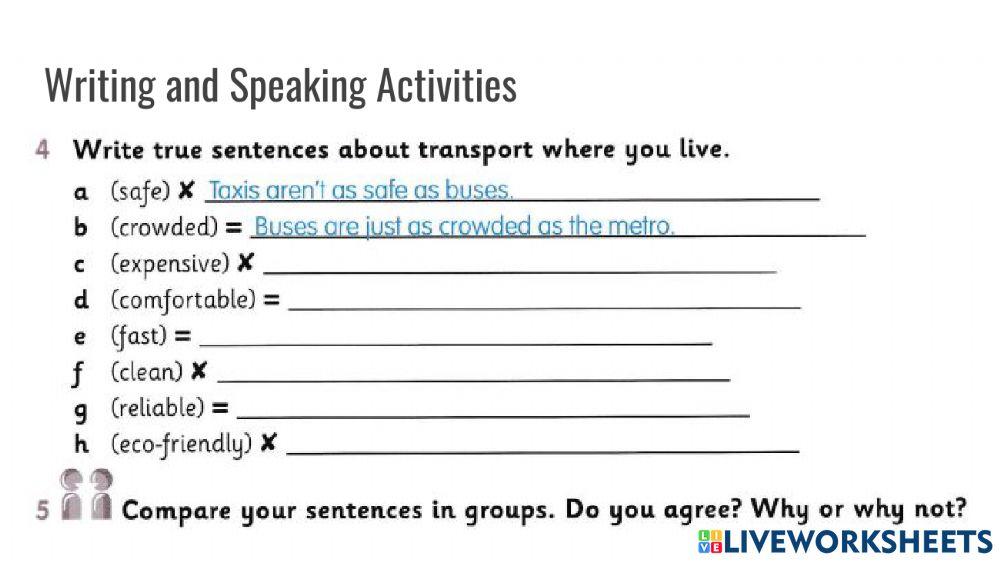 Comparing with … | Free Interactive Worksheets | 6711678
