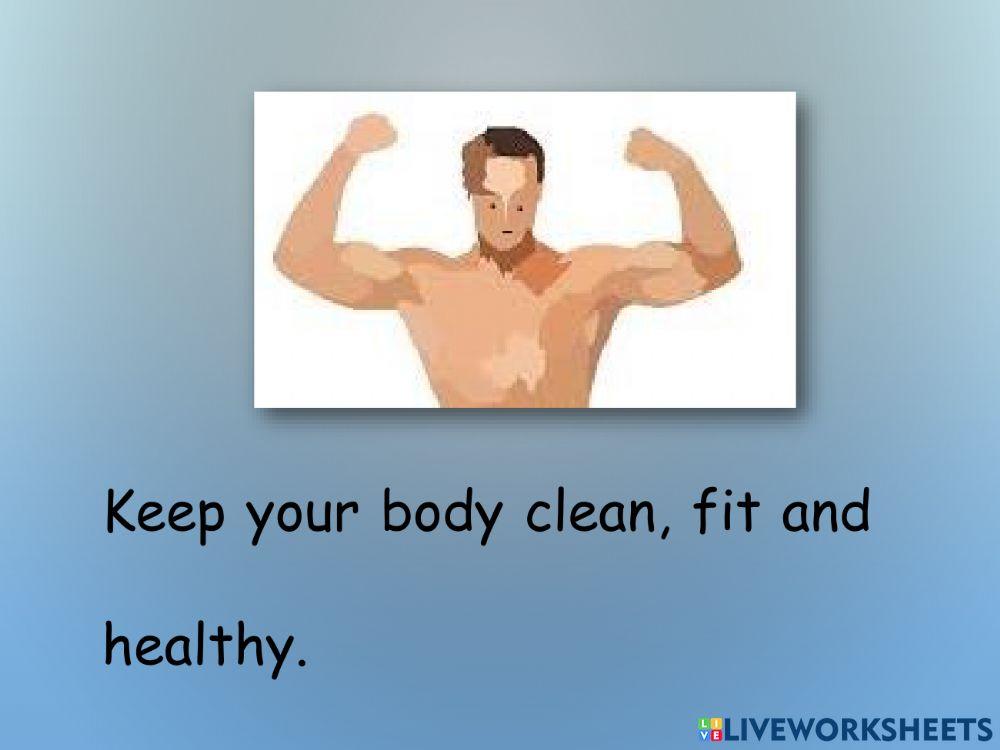 Body Care activity | Live Worksheets