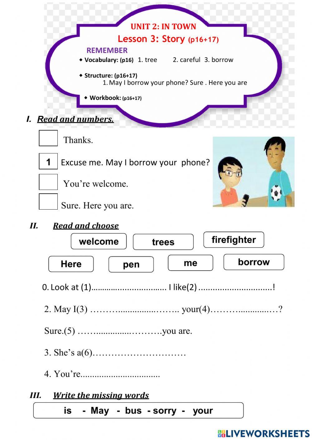 Jobs online exercise for Grade 2 | Live Worksheets