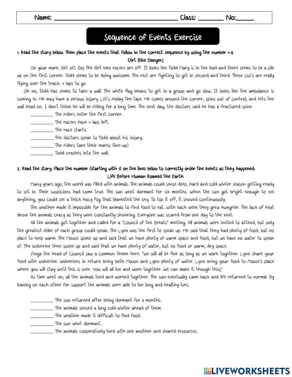 1385443 | Sequence of Events | Sasithorn Noonpakdee