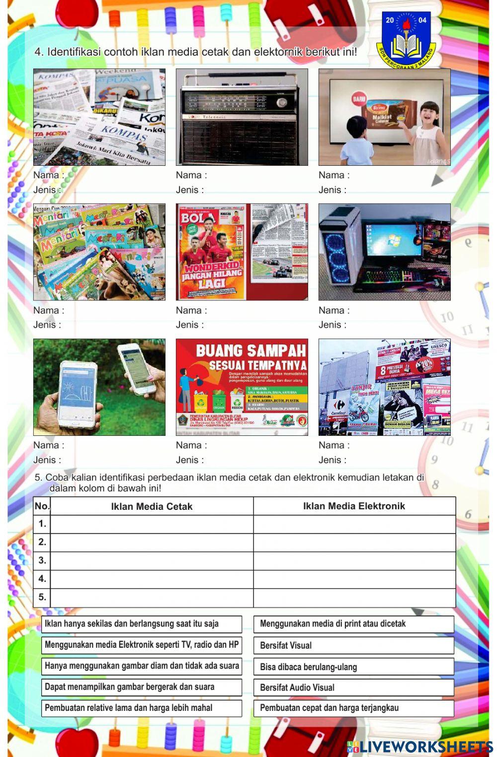 Lkpd t3s2 bind … | Free Interactive Worksheets | 1385435