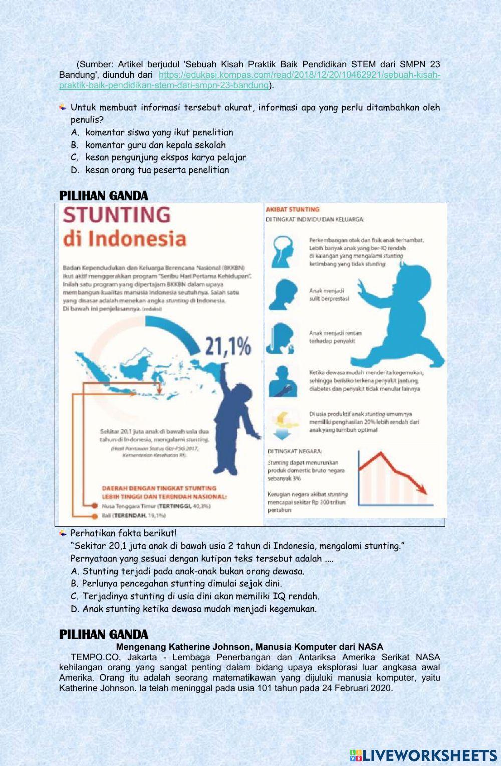 Glad akm worksheet | Live Worksheets