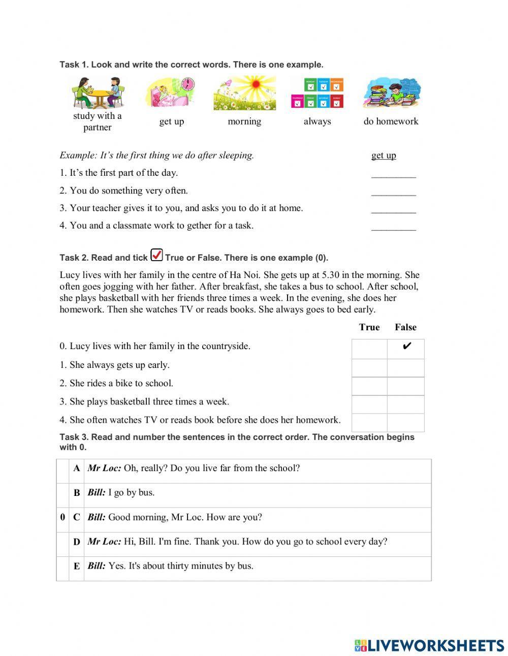 Unit 2 English 5 worksheet | Live Worksheets
