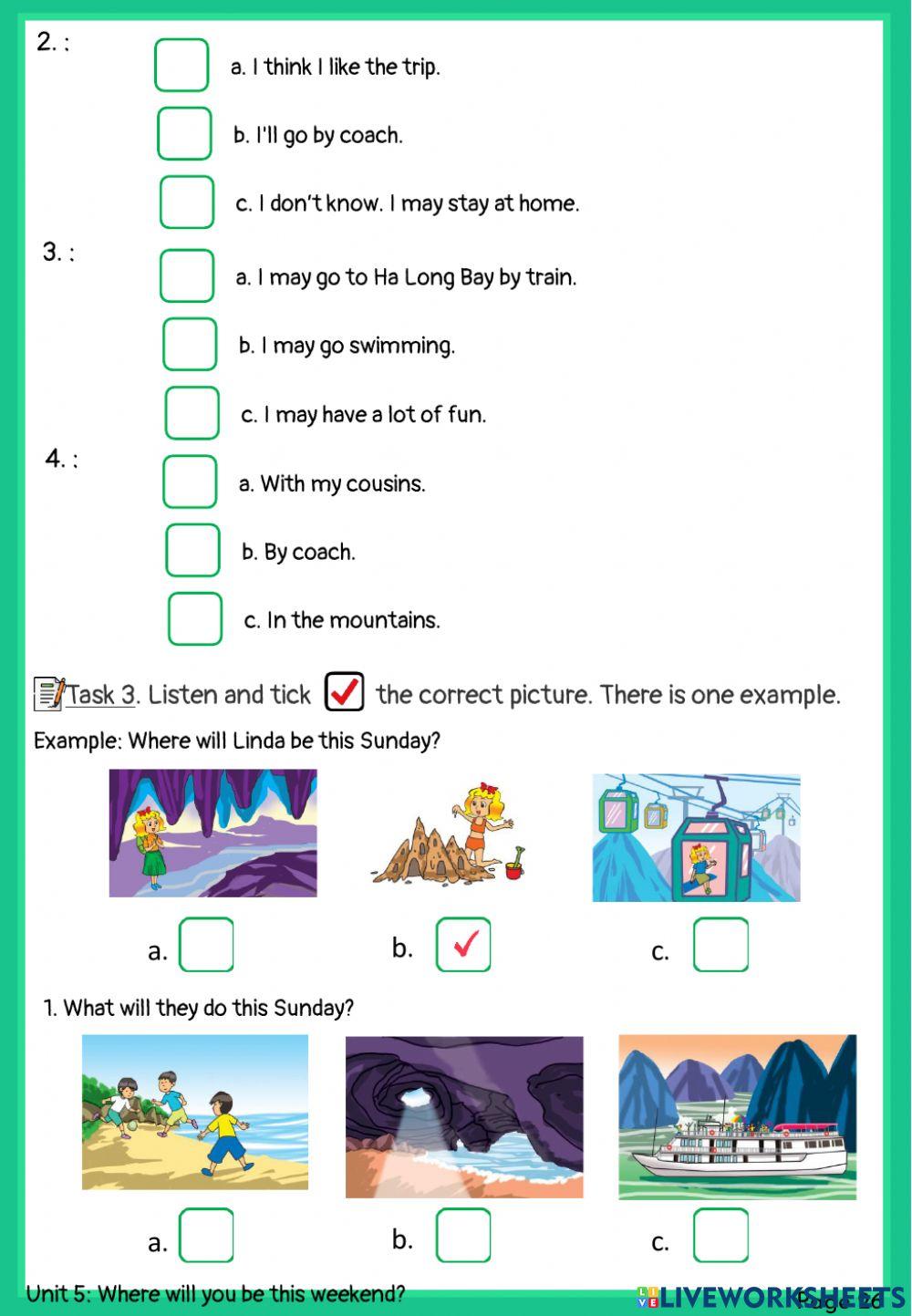 Grade 5-Unit 5 | MsJunia | Live Worksheets