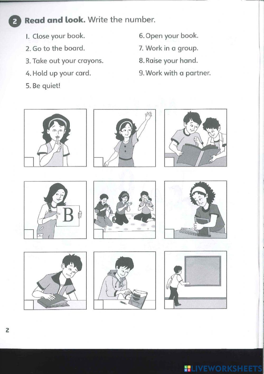 Grade 2 unit 0 wb p2 worksheet | Live Worksheets