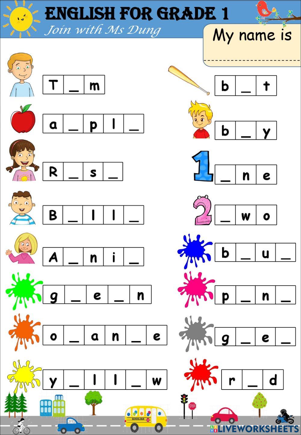 Preview Unit Starter + Unit 1 worksheet | Live Worksheets