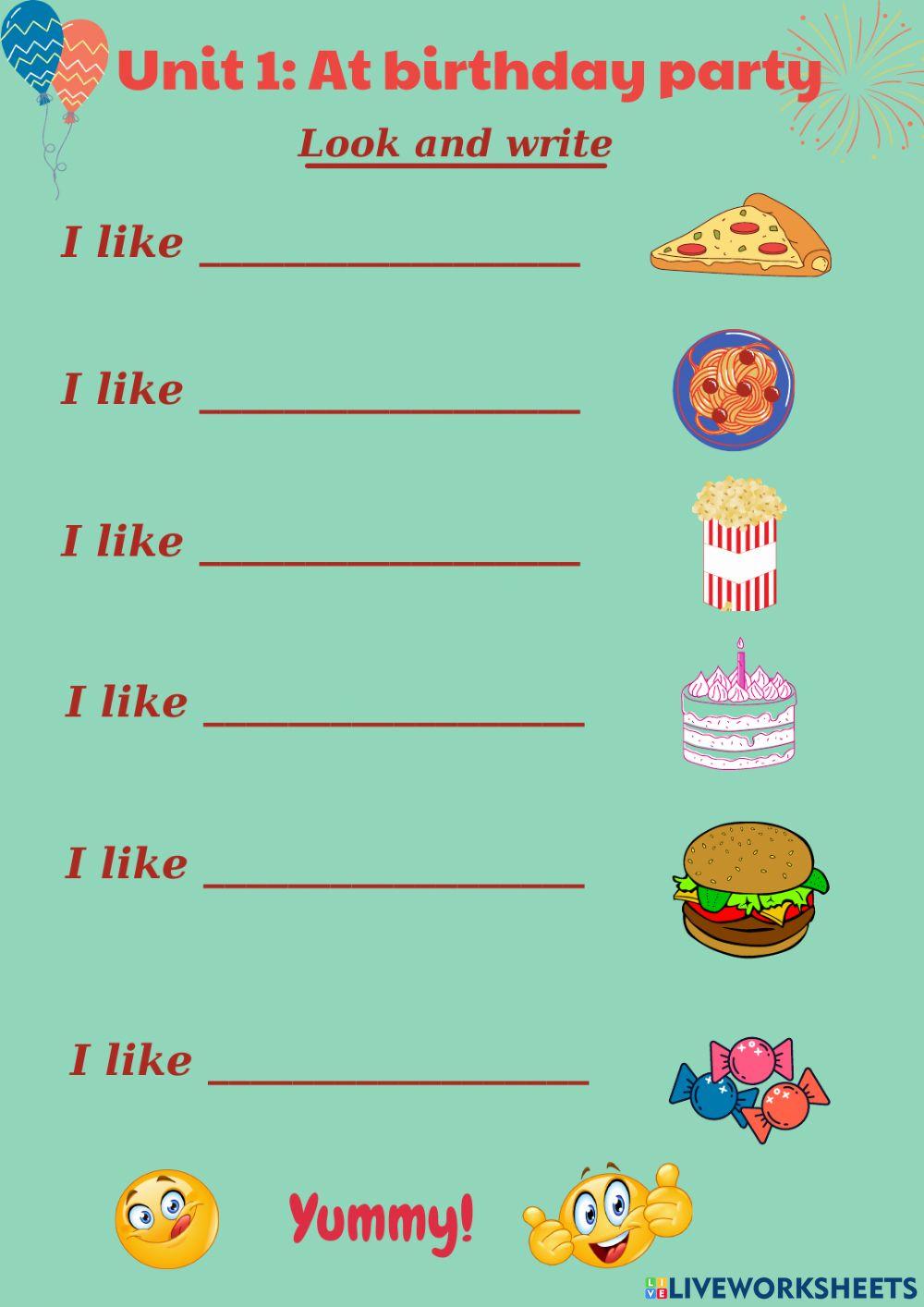 Grade 2 - unit 1 - ws3 worksheet | Live Worksheets