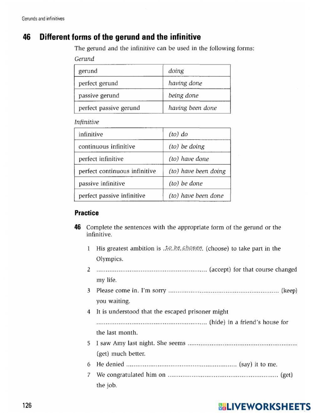 46 Different Forms Of The Gerund And The Infinitive Online Exercise For 46-different-forms-of-the-gerund-and-the-infinitive-online-exercise-for