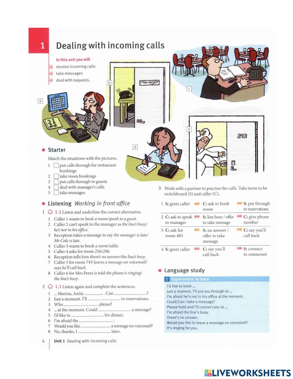 Dealing with in… | Free Interactive Worksheets | 1390864