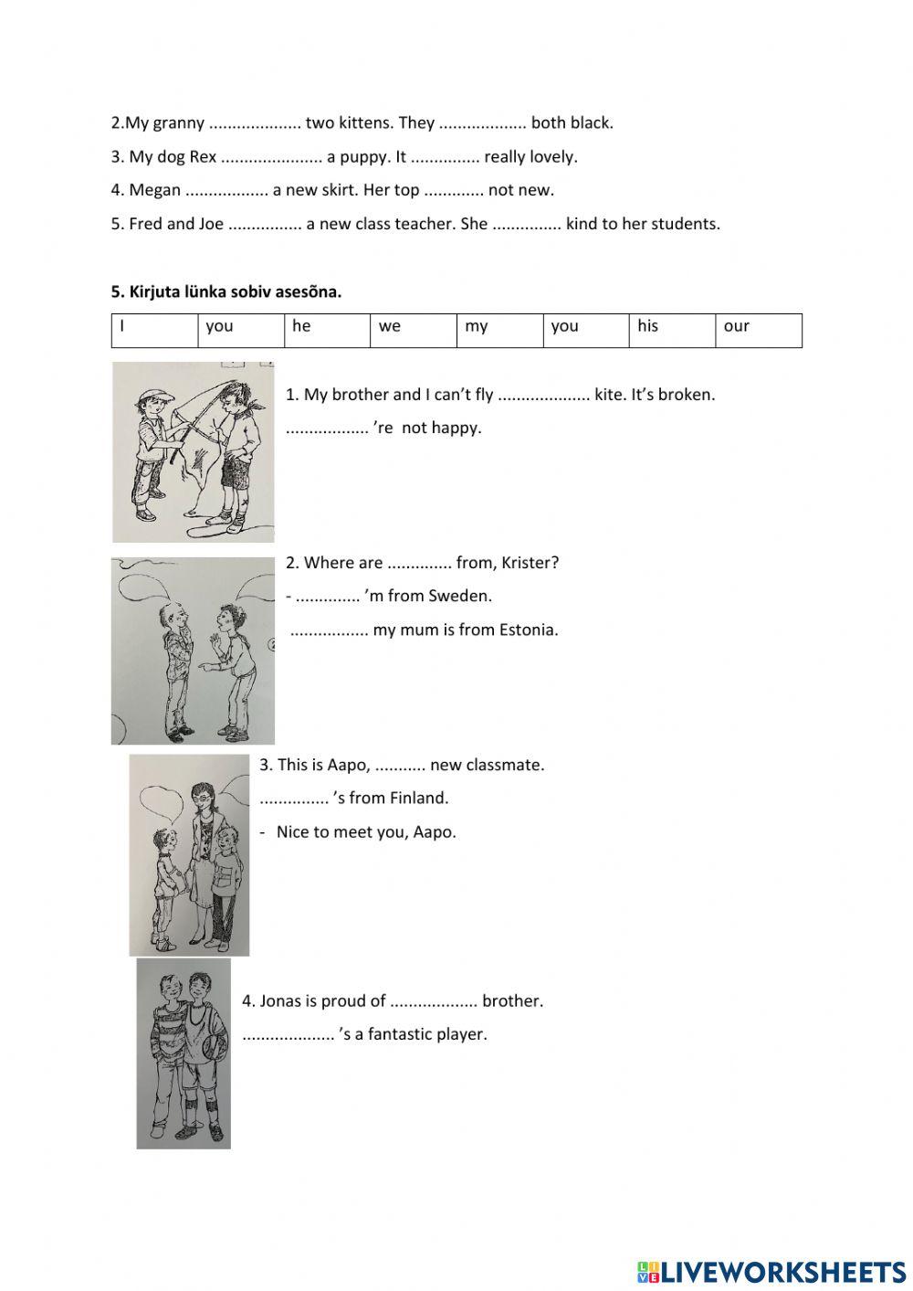 Test Unit 1B interactive worksheet | Live Worksheets