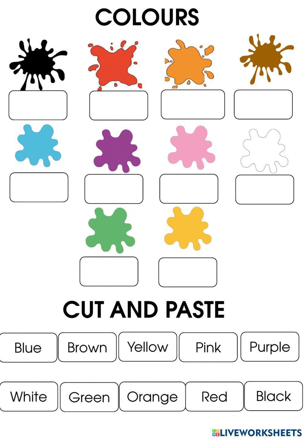 Color | Free Interactive Worksheets | 1393701