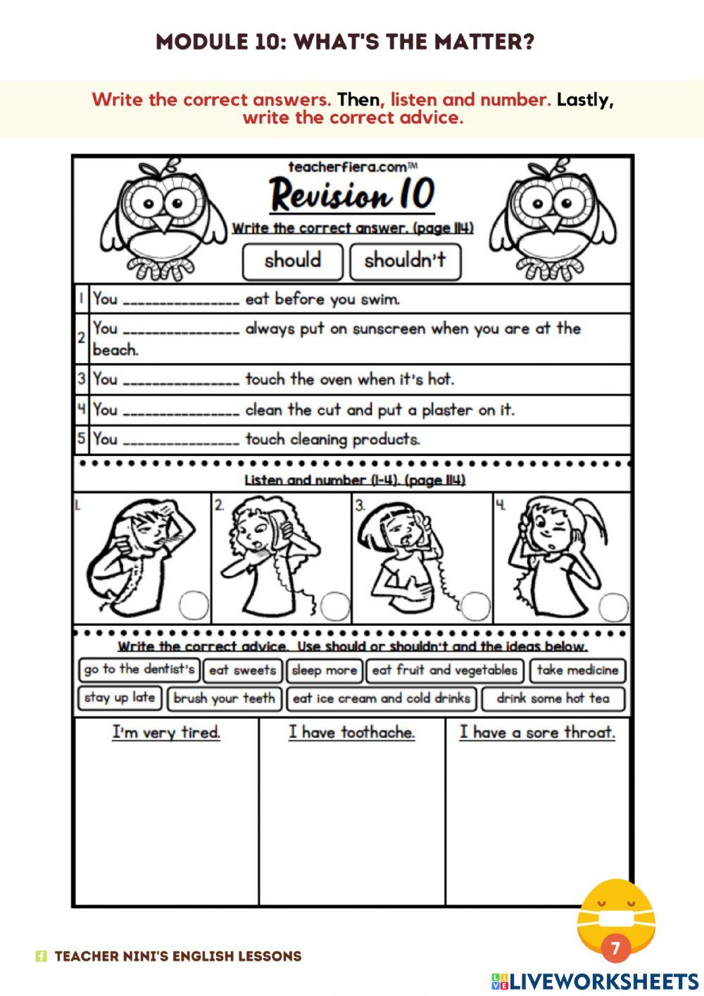 YEAR 4: MODULE 10 - WHAT'S THE MATTER? online exercise for | Live ...