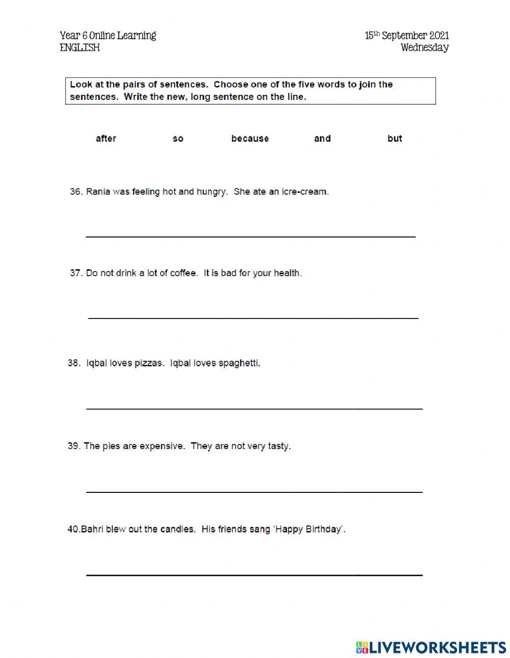 Year 6: Convers… | Free Interactive Worksheets | 3915358