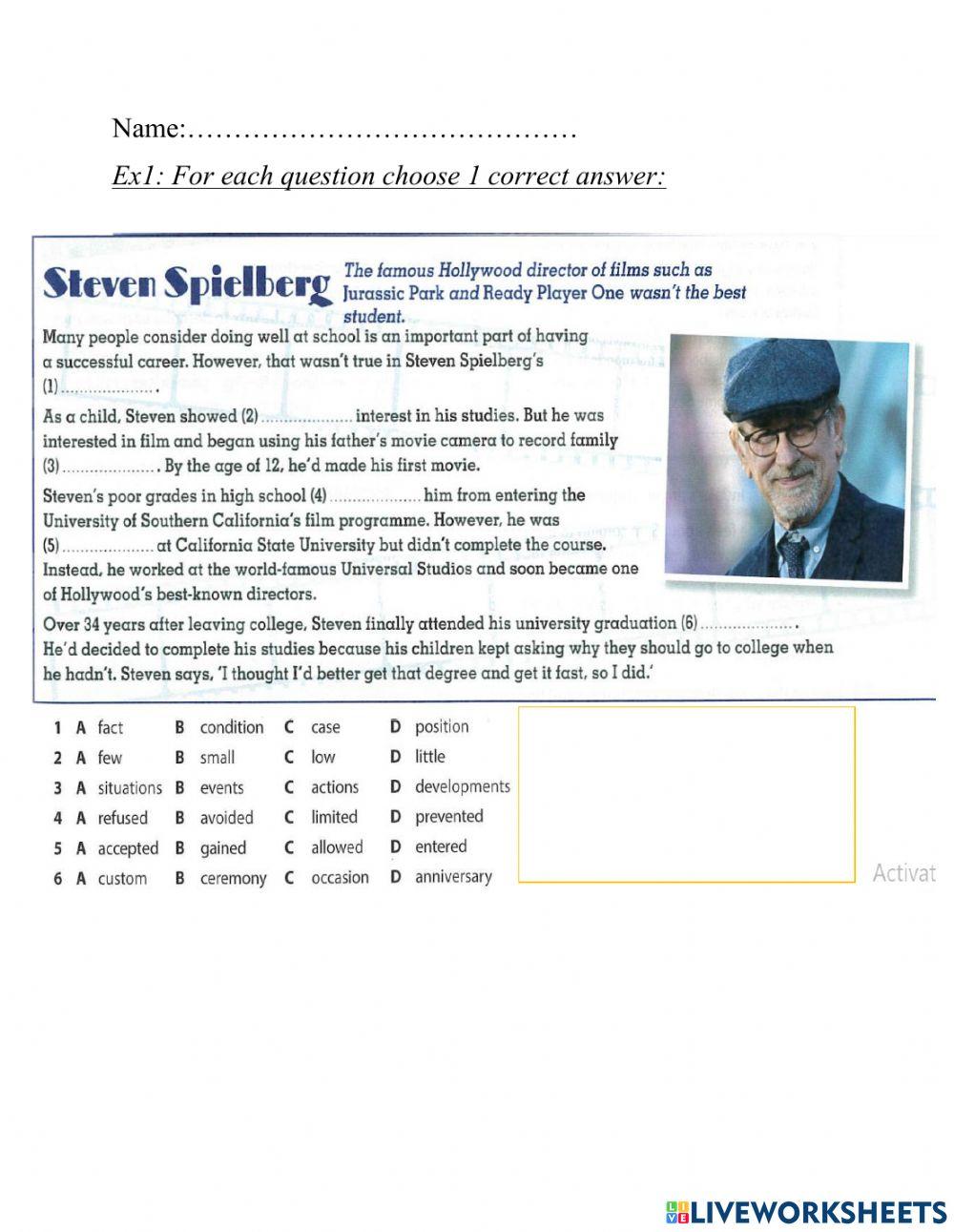 Compact Reading 5 1508 | Trangdo | Live Worksheets