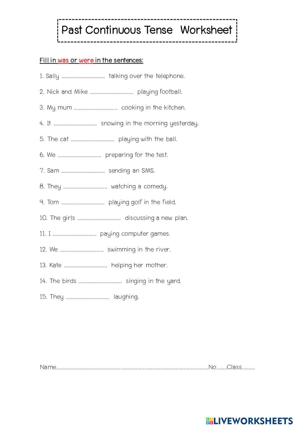 LESSON 25 Past Continuous QUESTIONS Worksheet Live, 49% OFF LESSON 25 Past Continuous QUESTIONS Worksheet Live, 49% OFF