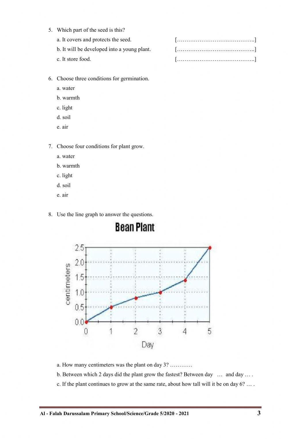L421-SCIENCEIPA Review worksheet | Live Worksheets