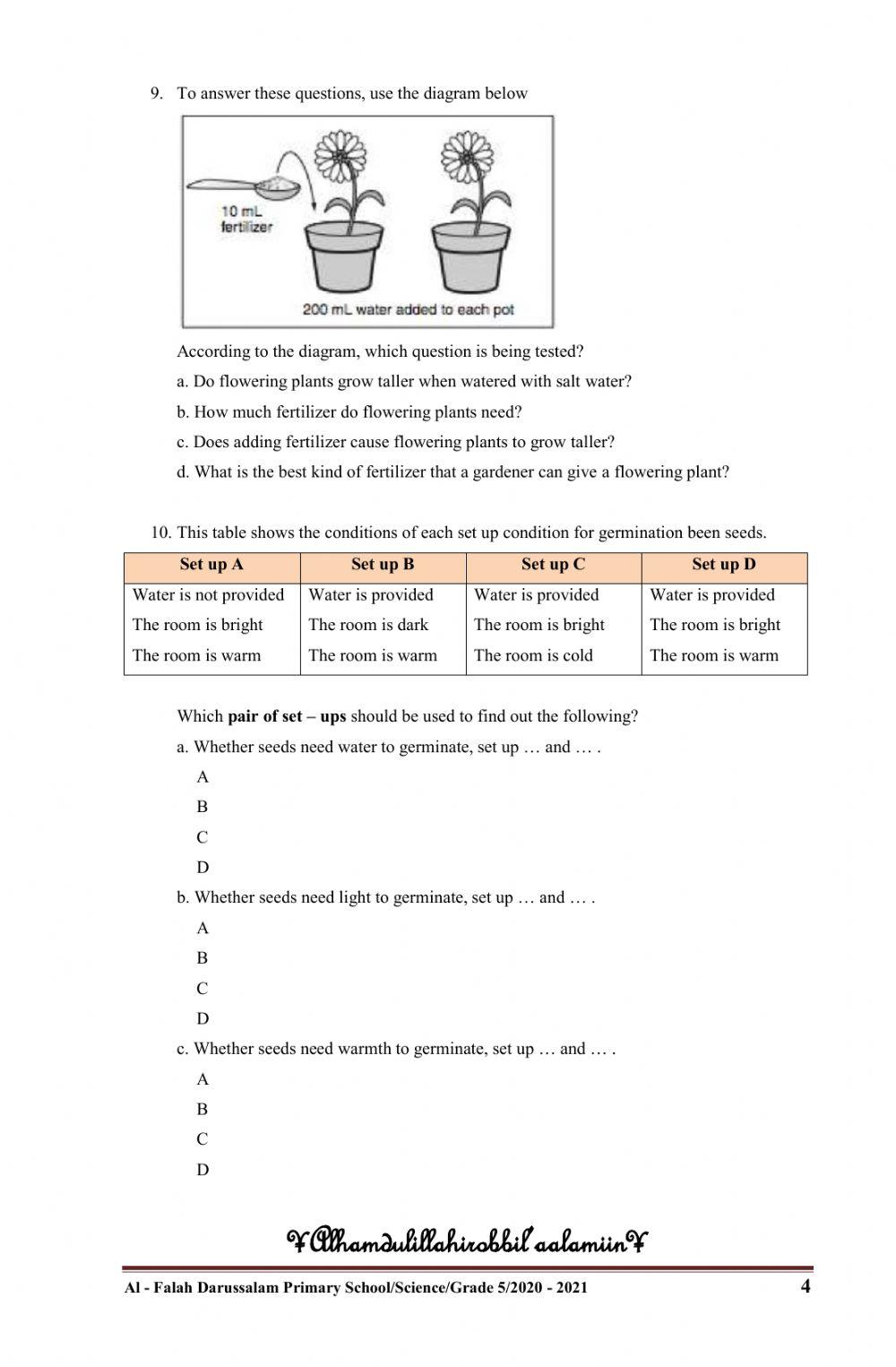 L421-SCIENCEIPA Review worksheet | Live Worksheets