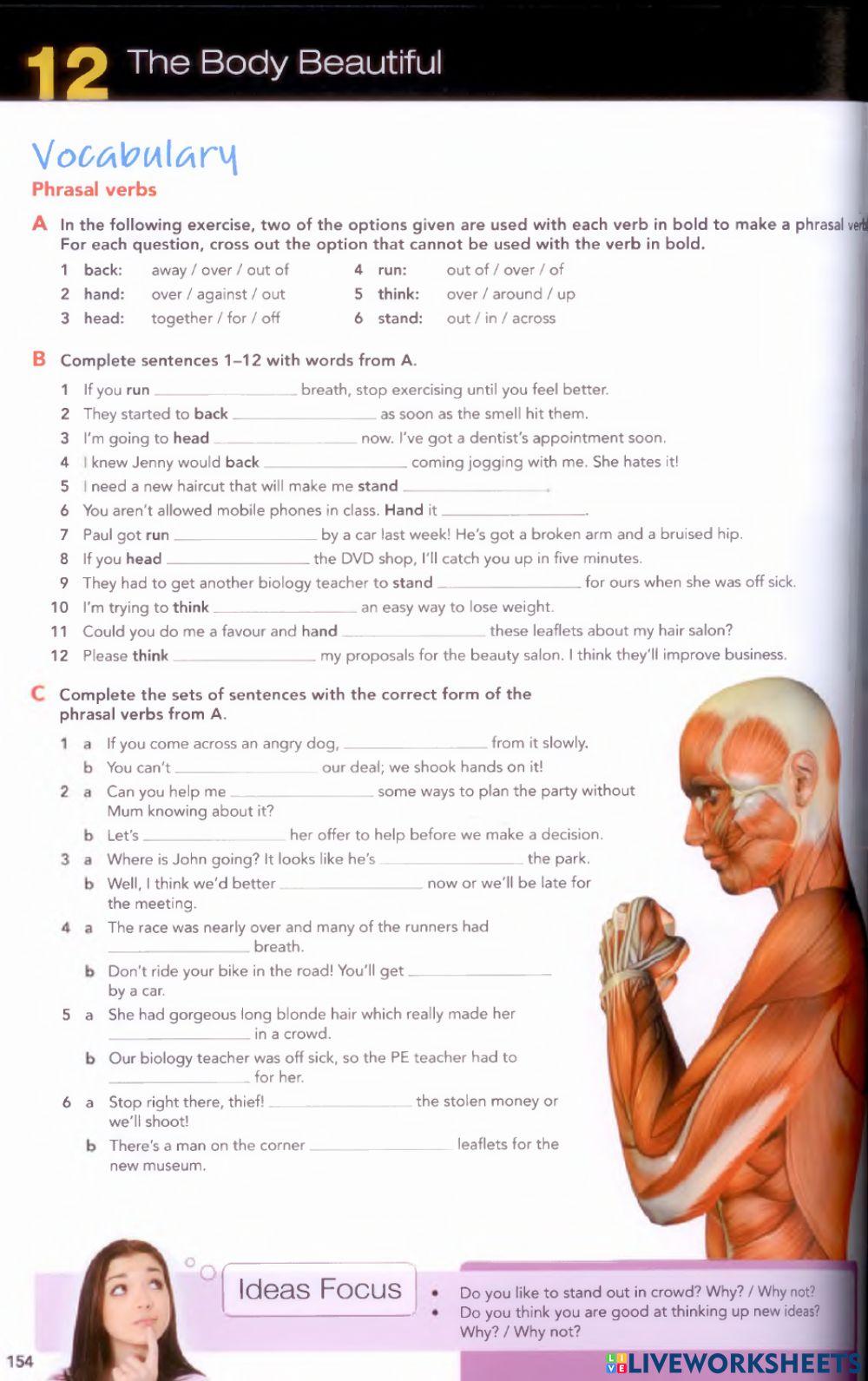 5228448 | Unit 12 The body beautiful (Vocabulary) Phrasal