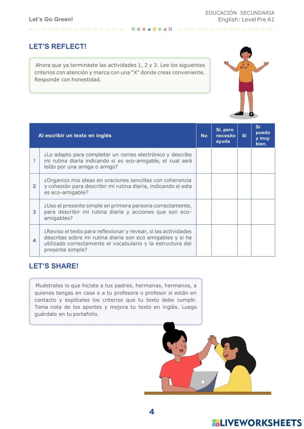 Class interactive exercise | Live Worksheets